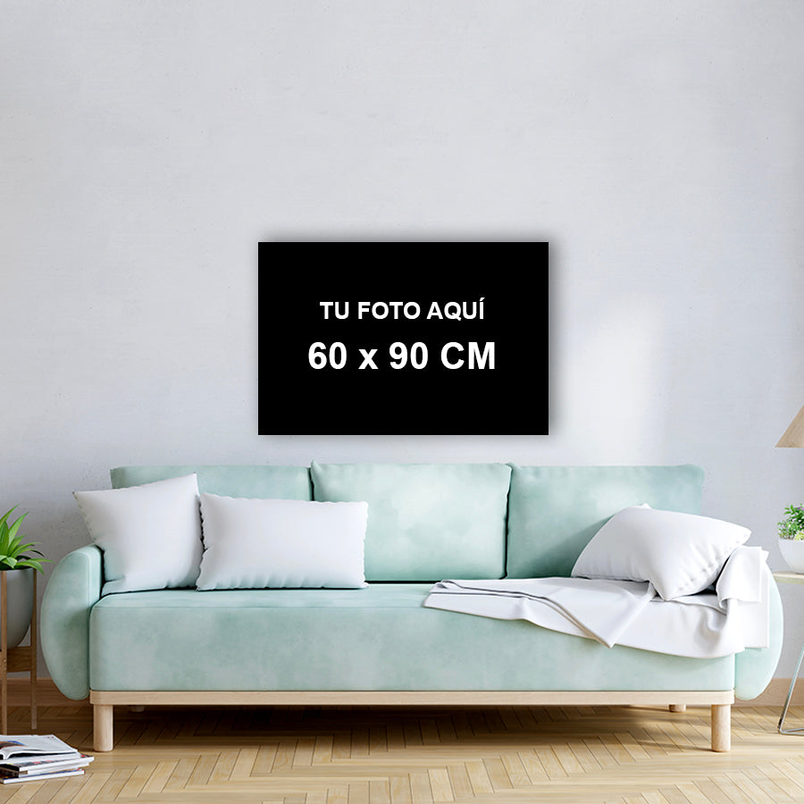 Cuadro con tu foto 60 x 90 cm